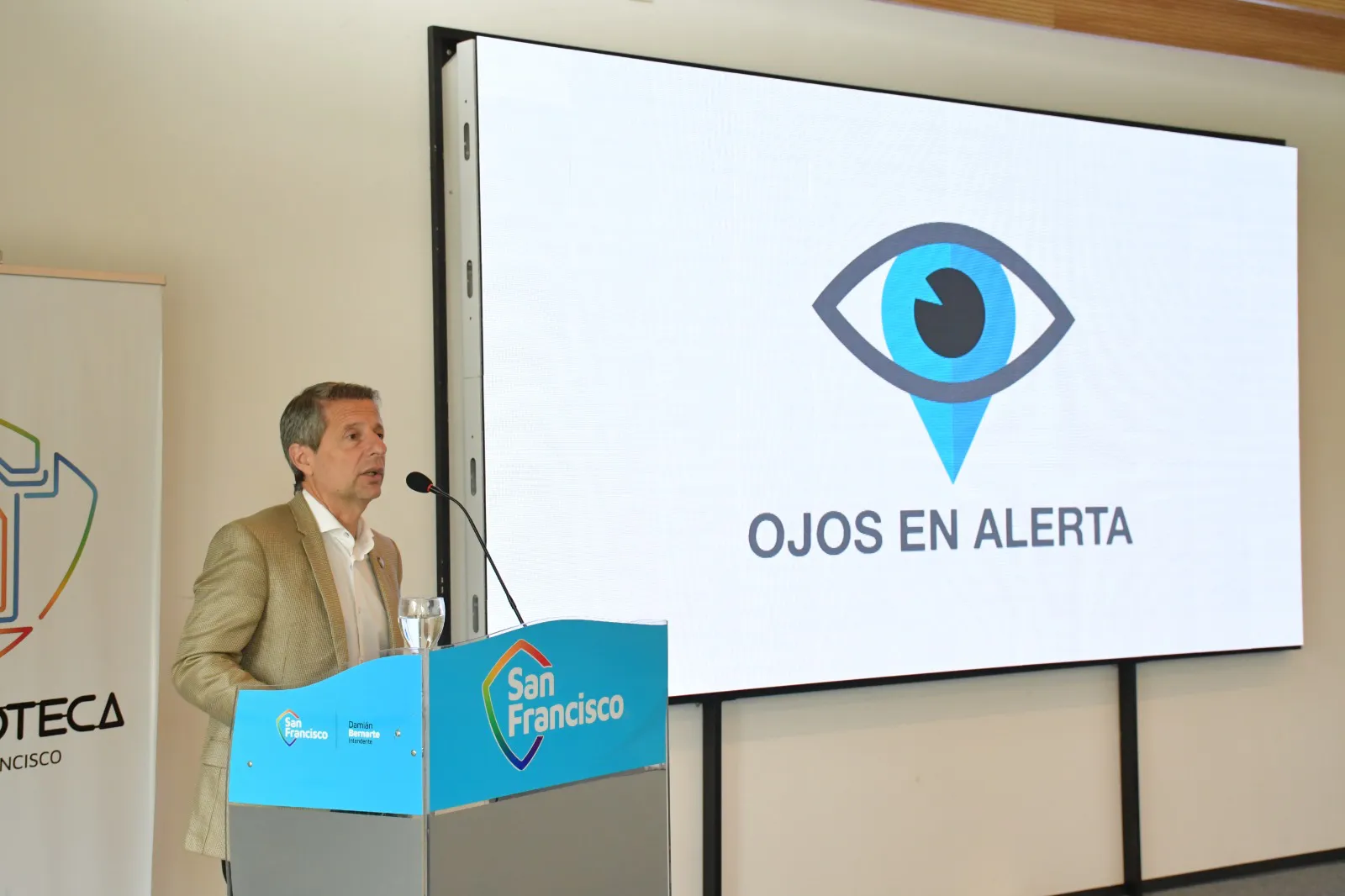 Se lanzó el programa de seguridad Ciudadana Ojos en Alerta